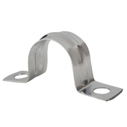 Chrome Saddle Clips | Pipe Clips - Thomas Dudley