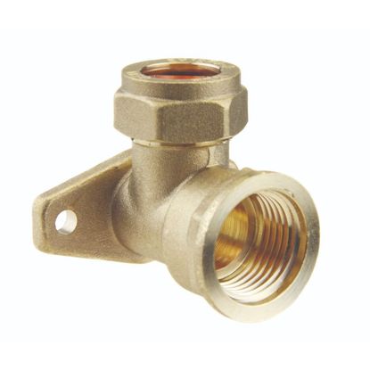 Wallplate Elbow | Brass Pipe Fittings - Thomas Dudley